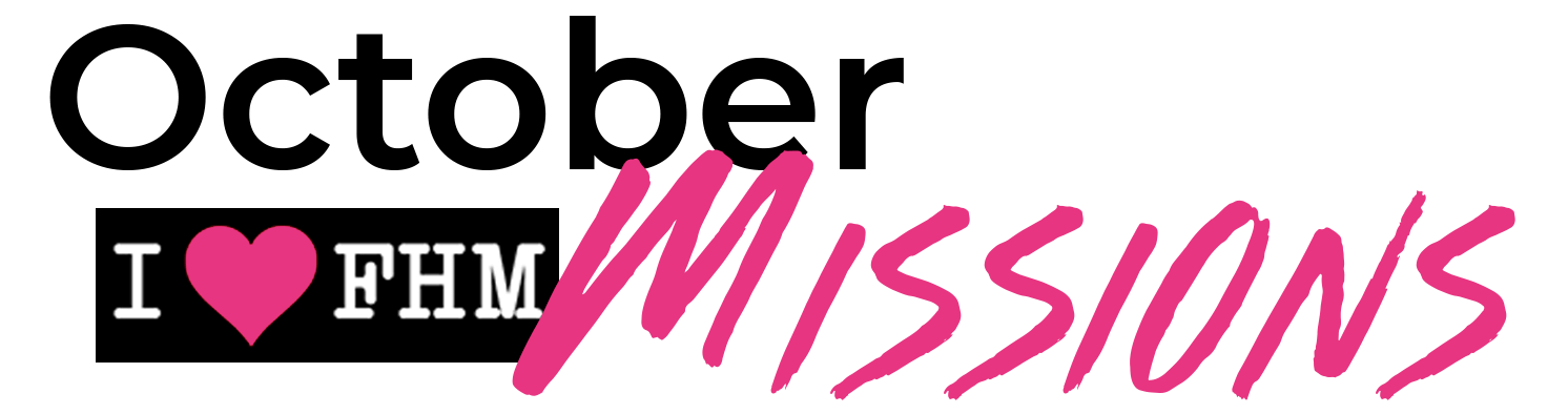 October Missions - Feed Hungry Minds